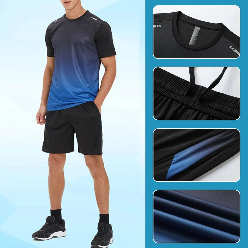 Men's Summer Quick-Drying Sports Suit – infinitias