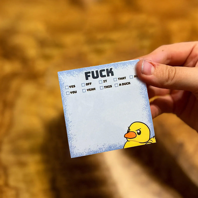 Funny Sassy Duck Sticky Notes – infinitias