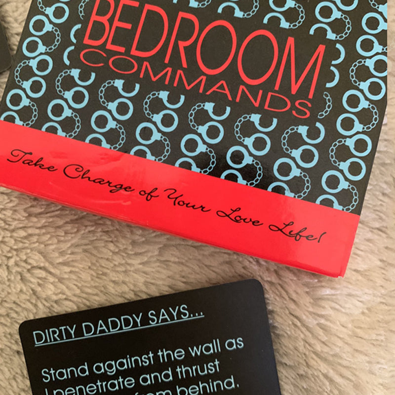Bedroom Commands Adult Couples Card Game (108 Cards) – infinitias