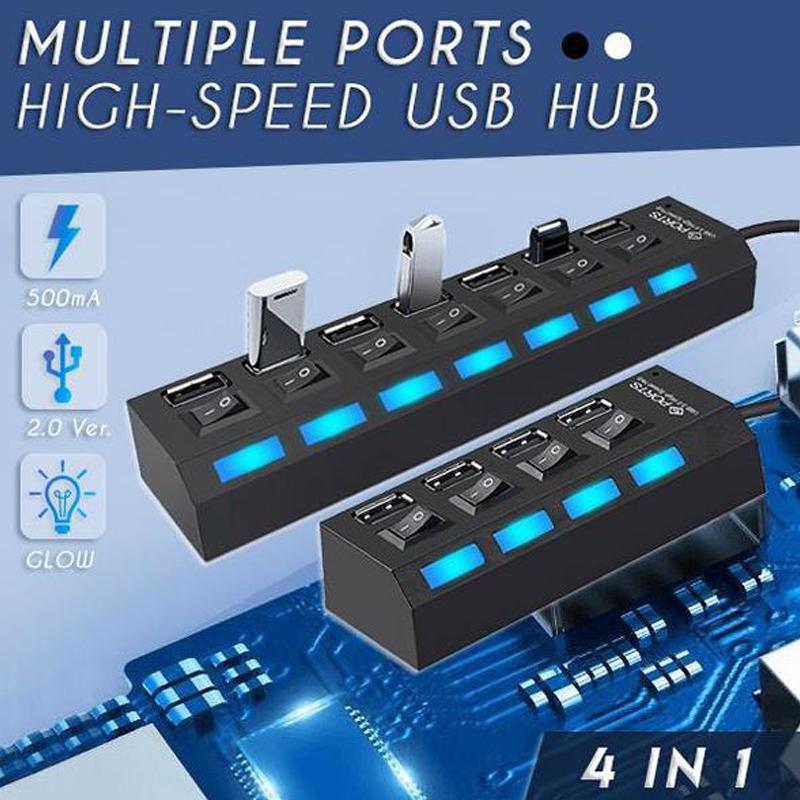 Multiple Ports High-Speed USB Hub – infinitias