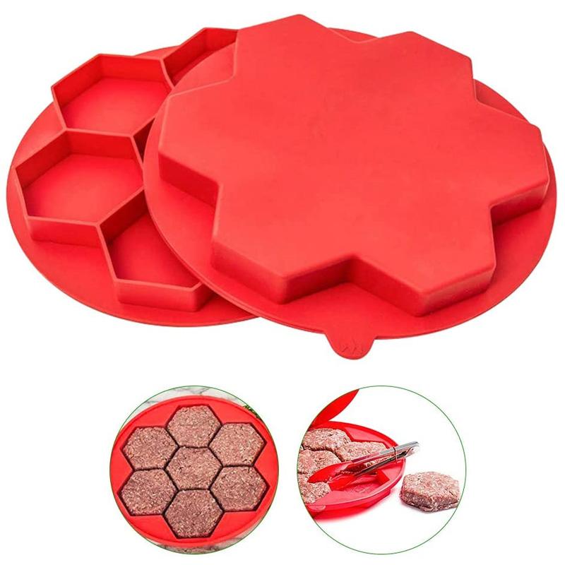 Hexagonal Burger Meat Mold – infinitias