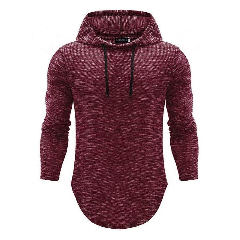 Fitted Long Line Hoodie – infinitias