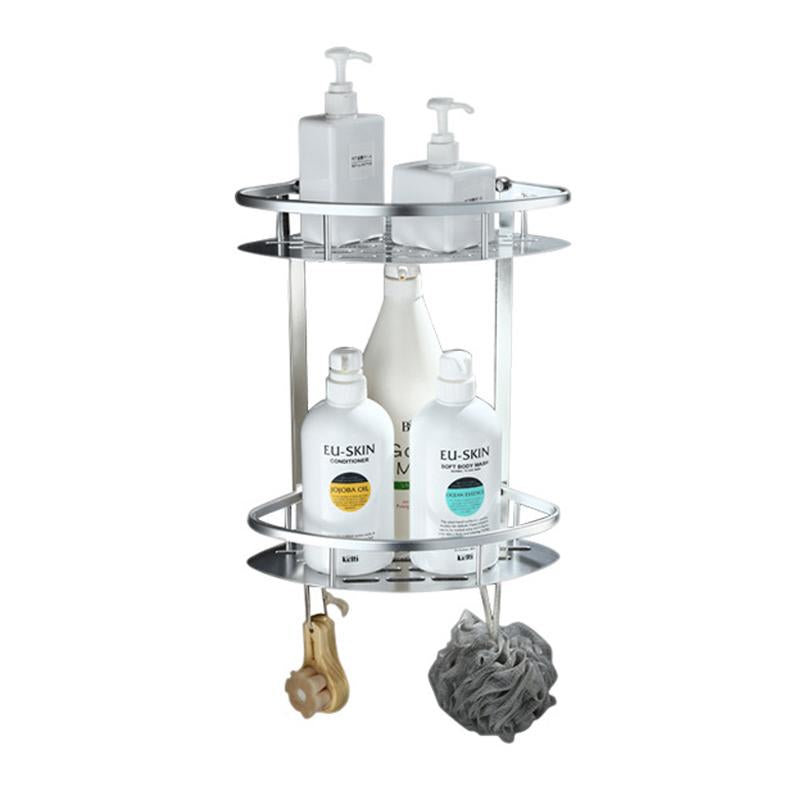 Bathroom Shower Shelf with Hooks – infinitias
