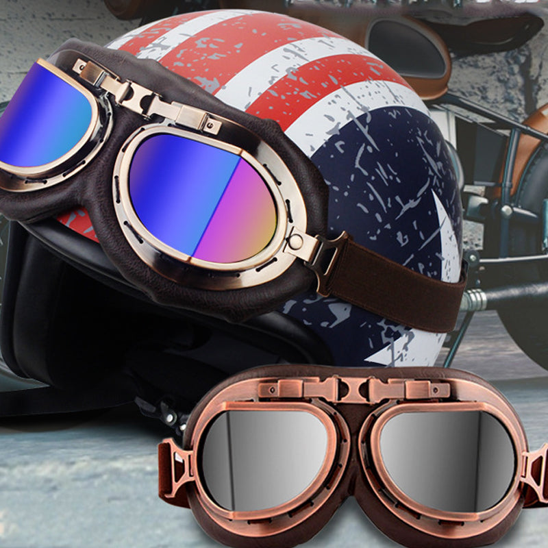 Vintage Steampunk Biker Goggles – infinitias